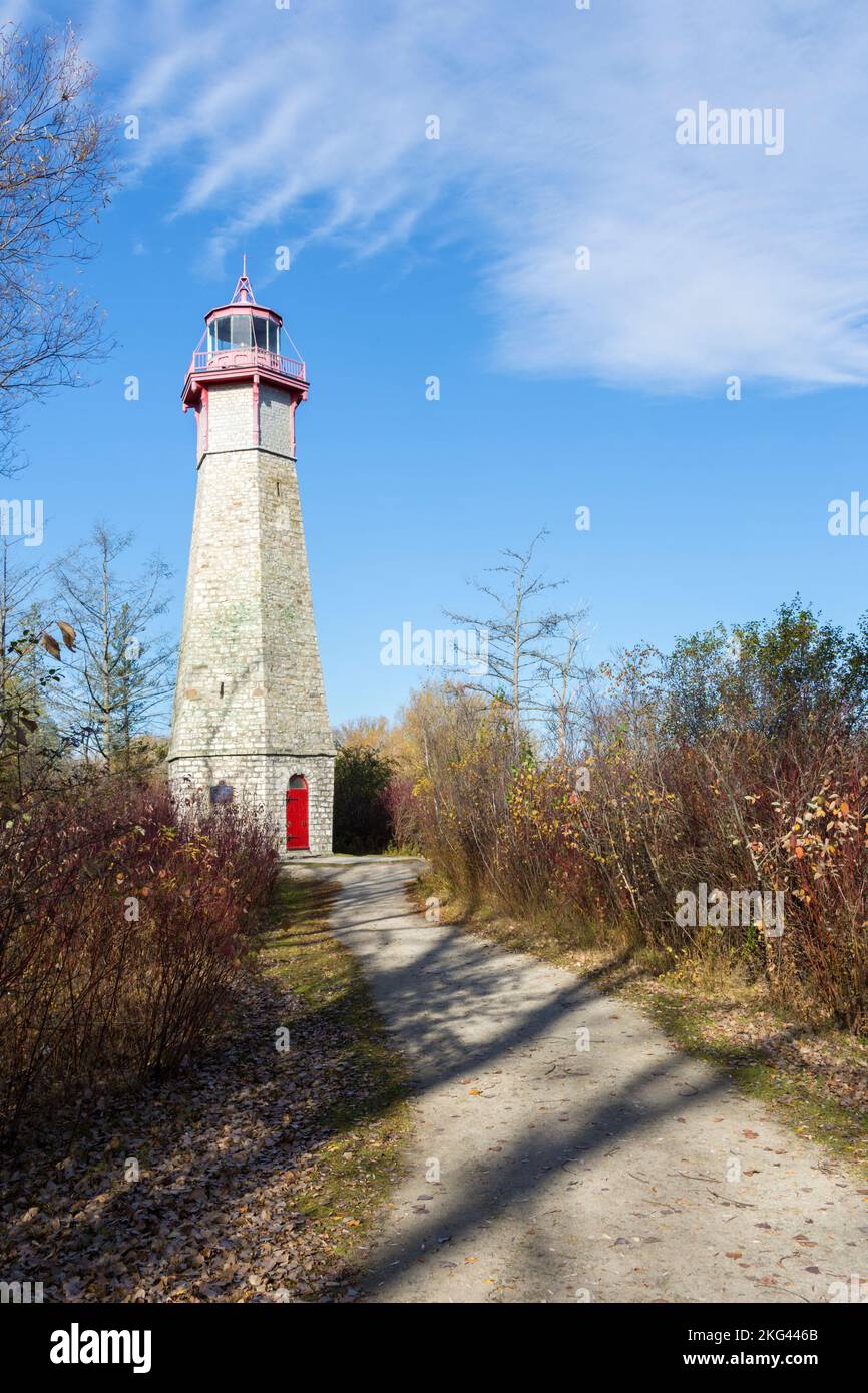 Gibraltar Point lighthouse in Toronto Islands, Ontario, Canada Stock ... Gibraltar Point lighthouse in Toronto Islands, Ontario, Canada Stock ...