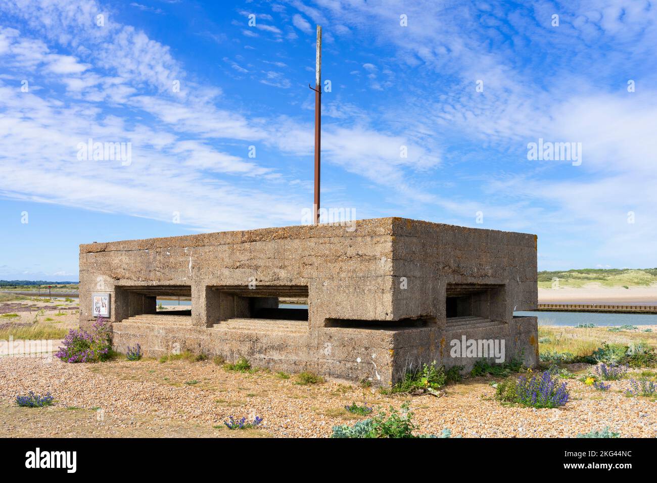 Pillbox rye harbour nature reserve hi-res stock photography and images ...