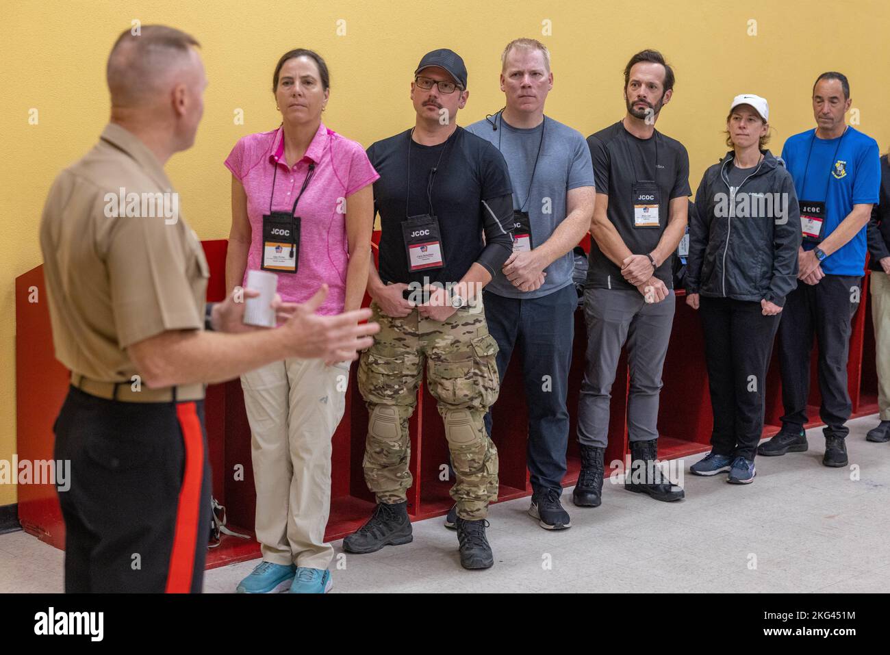 U.S. Marine Corps Brig. Gen. Jason L. Morris, commanding general of ...