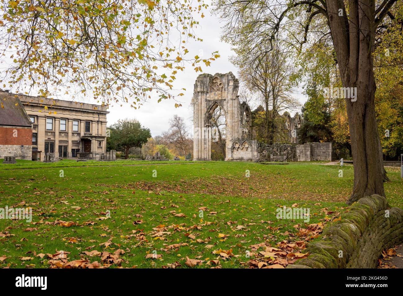 St Mary's Abbey in York Stock Photo - Alamy
