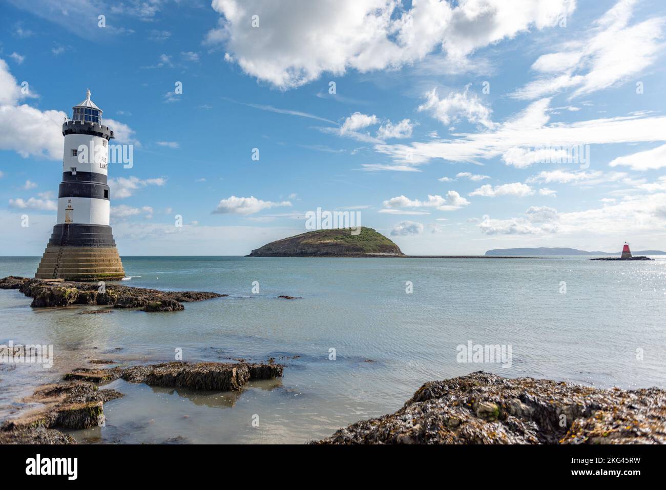 Penmon Point Lighthouse Stock Photo - Alamy