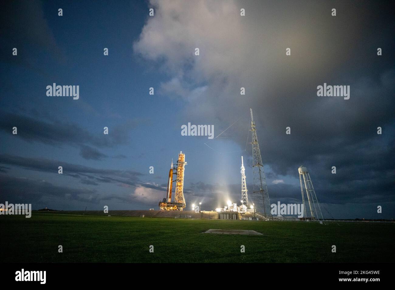 Artemis I Rollout for Launch. NASA’s Space Launch System (SLS) rocket ...