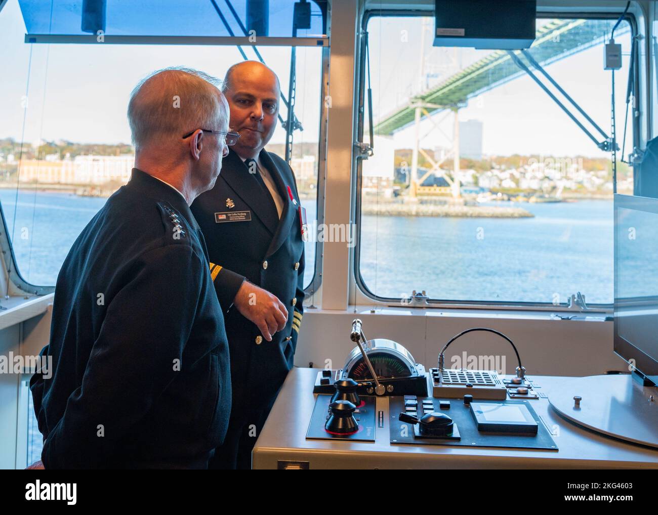 HALIFAX, Nova Scotia (Oct. 28, 2022) – Cmdr, Collin Forsberg ...