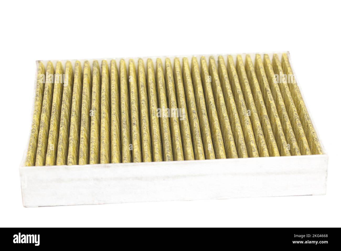 Cabin car carbon used filter isolated on white background Stock Photo ...
