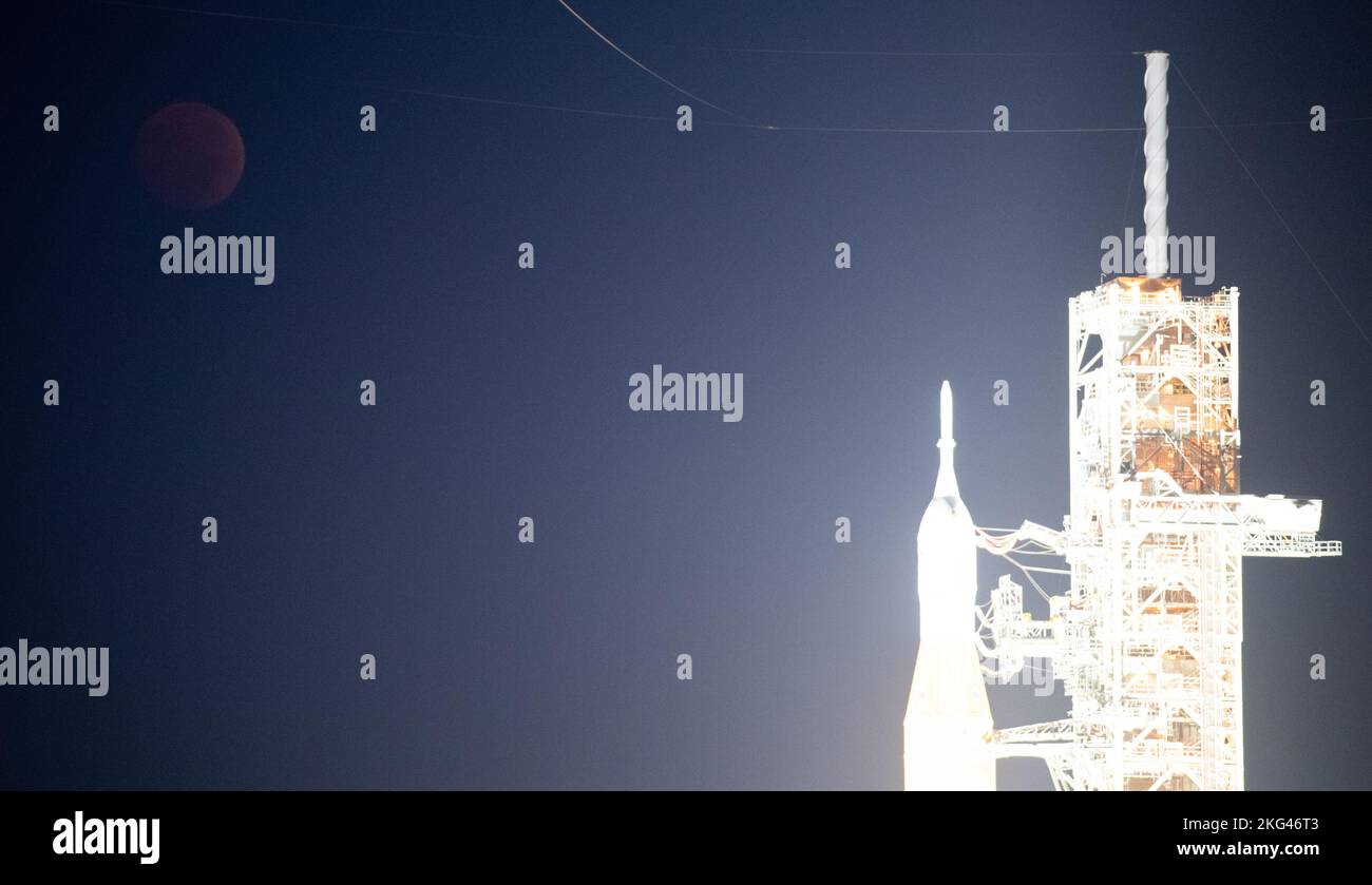 Total Lunar Eclipse. The Moon is seen during a total lunar eclipse ...