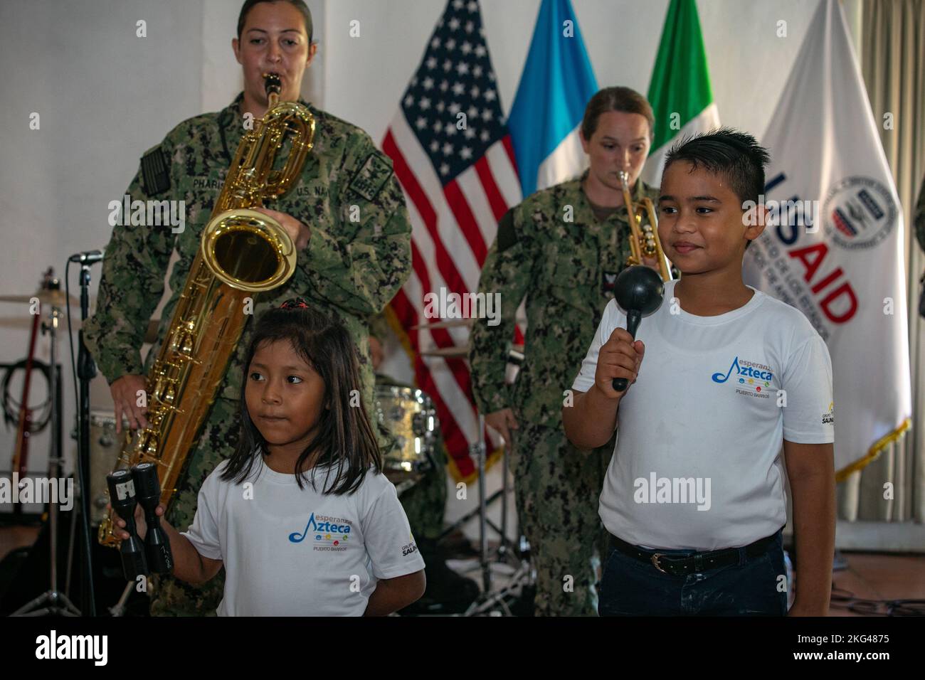 PUERTO BARRIOS, Guatemala (Oct. 28, 2022) Members of the U.S. Fleet ...