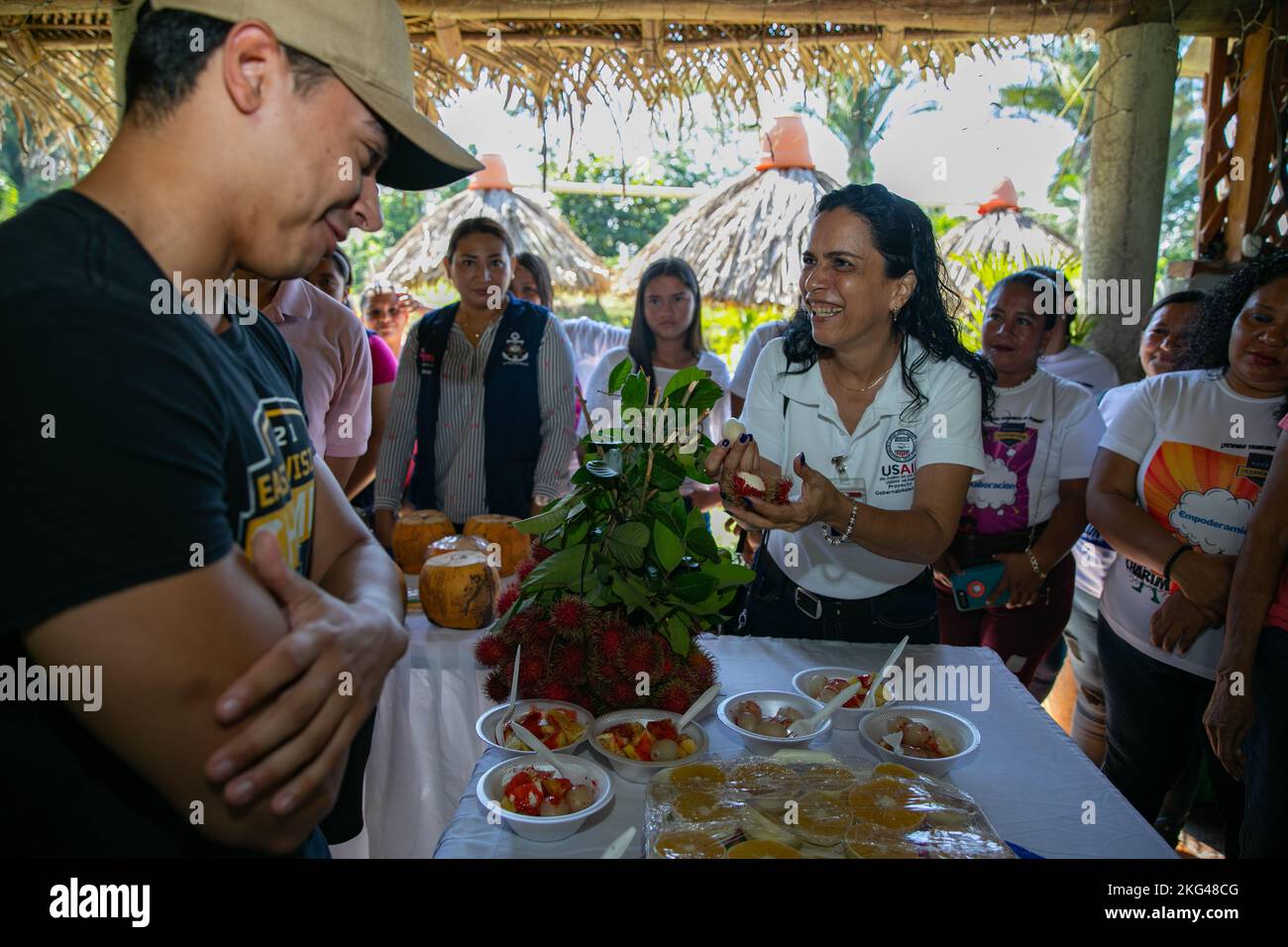 PUERTO BARRIOS, Guatemala (Oct. 28, 2022) Sharon Duarte, a ...