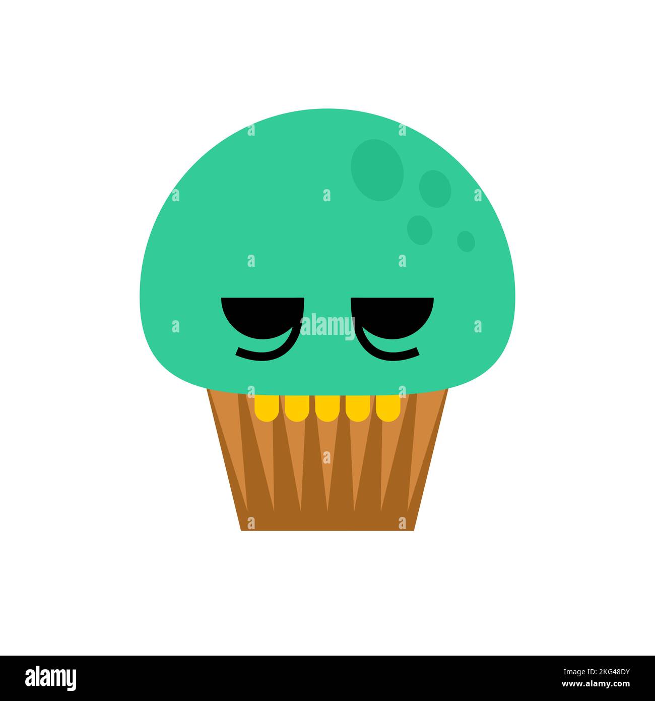 Zombie muffin Cut Out Stock Images & Pictures - Alamy