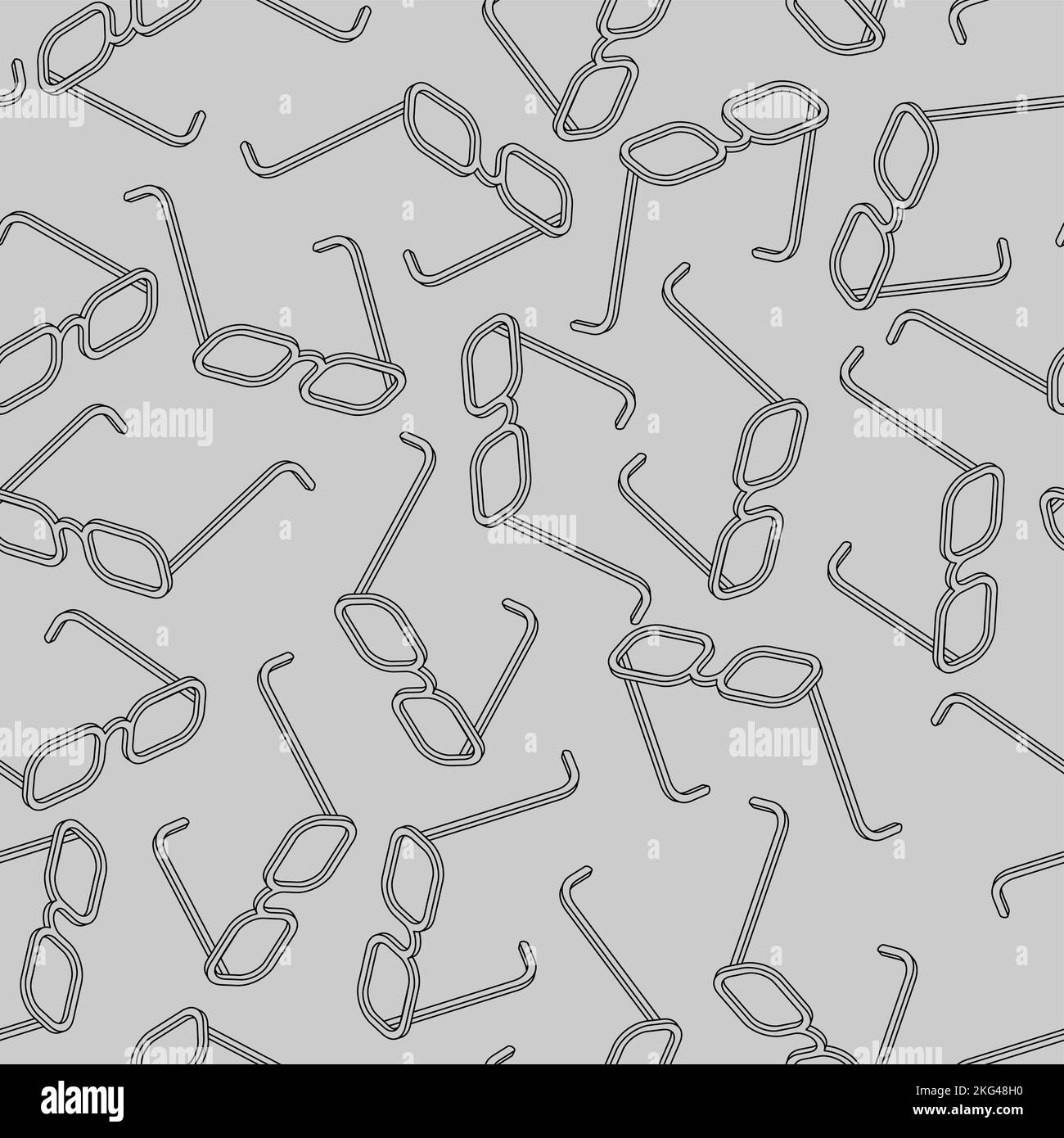 Glasses pattern seamless. spectacles background. Baby fabric texture ...