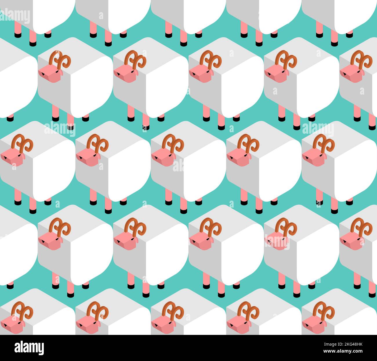 Sheep pattern seamless. sheep pasture background. Baby fabric texture ...