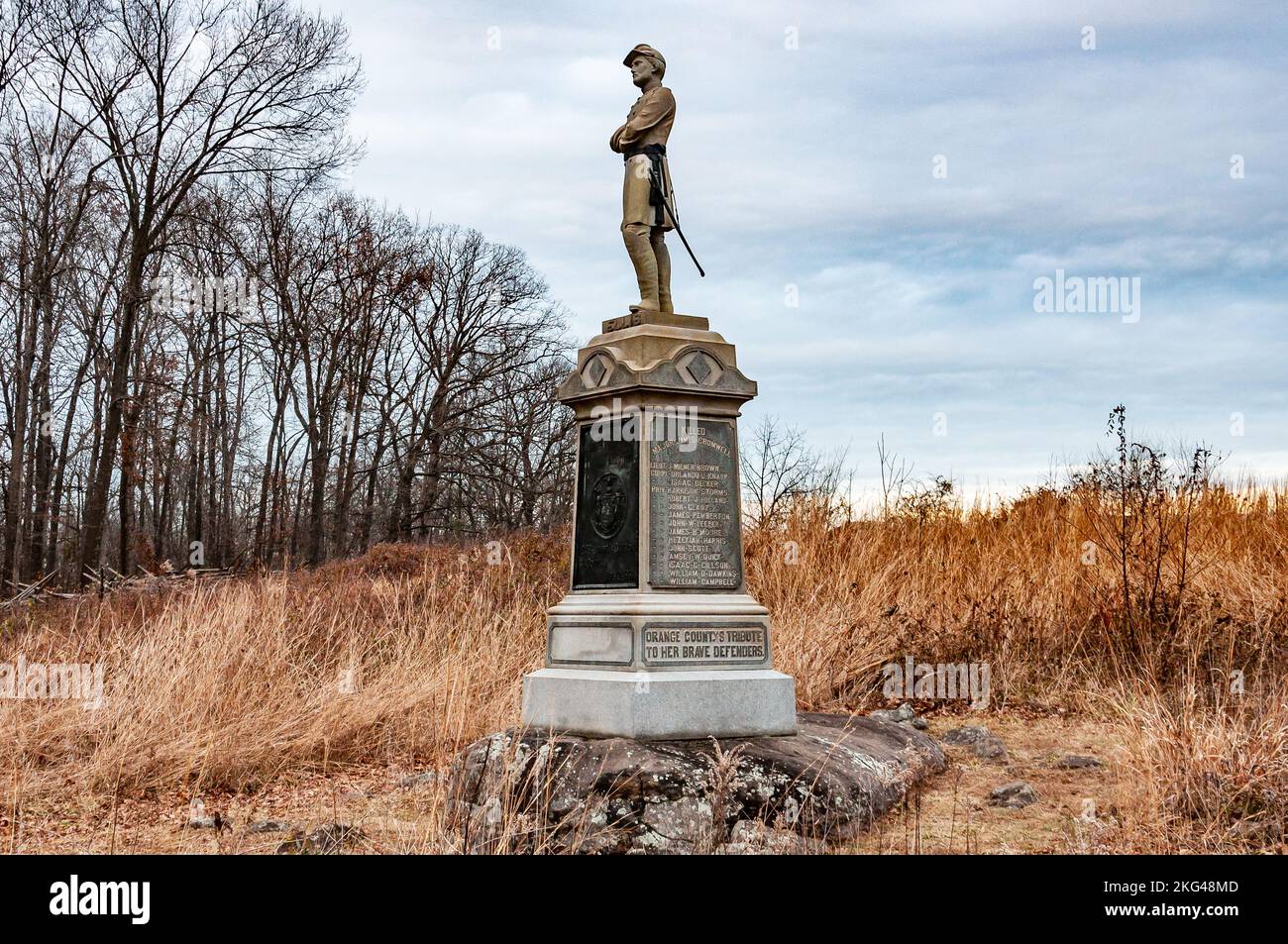Triangular Field at Gettysburg National Military Park, Pennsylvania USA ...
