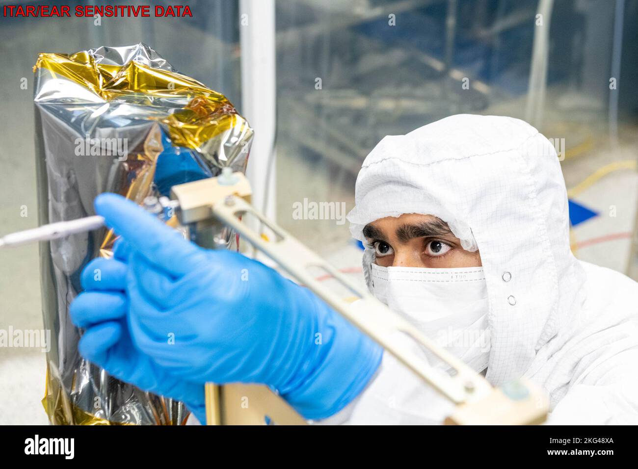 OCI Flight Thermal Blanketing Installation. Thermal engineer, Deepak ...