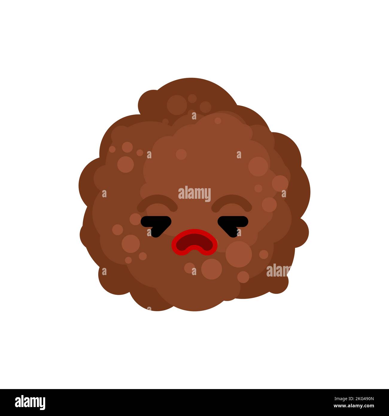 Meatball cartoon isolated. cute meatball food Vector illustration Stock ...