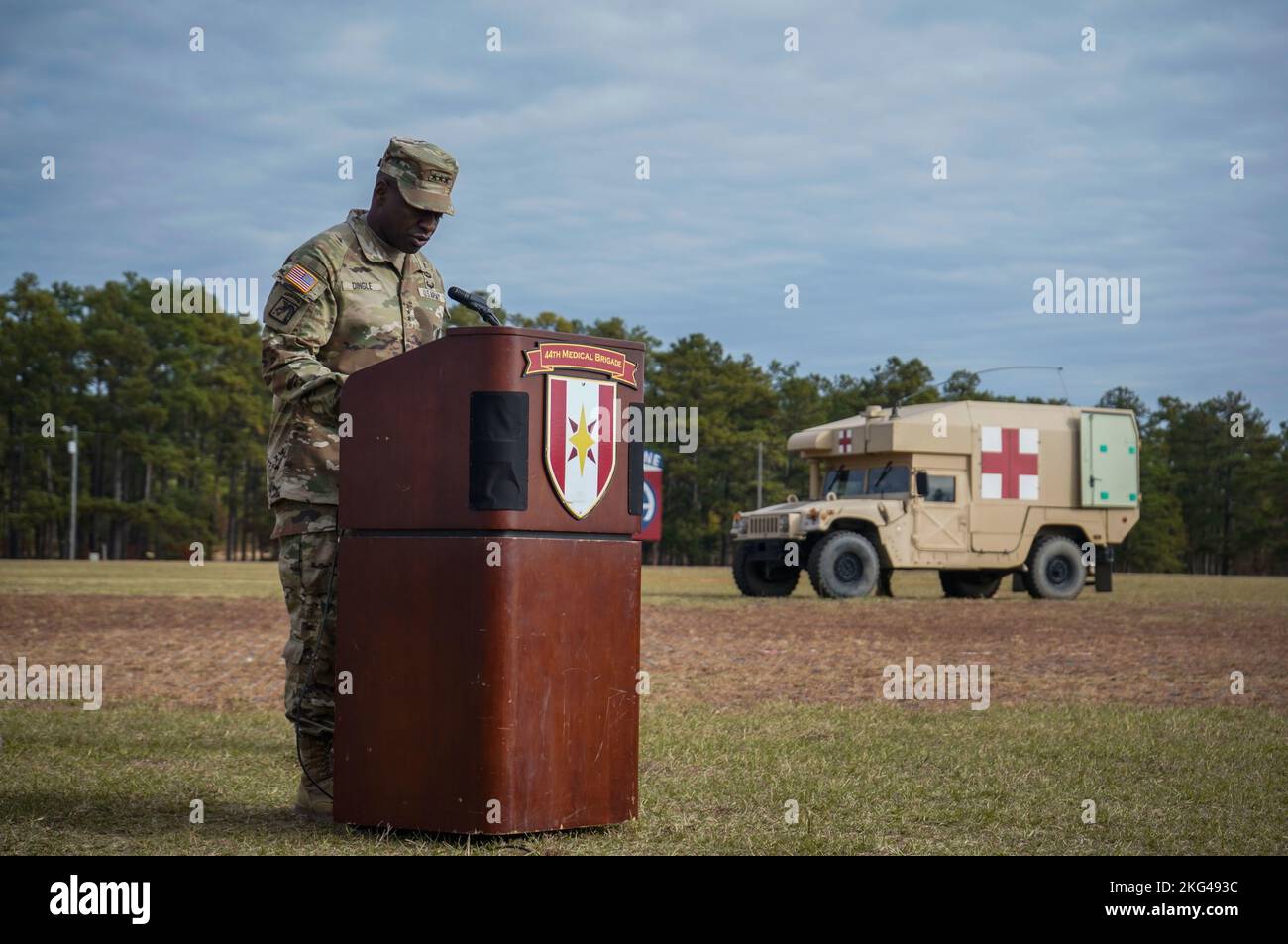 U.S. Army Lt. Gen. R. Scott Dingle, the 45th Surgeon General of the ...