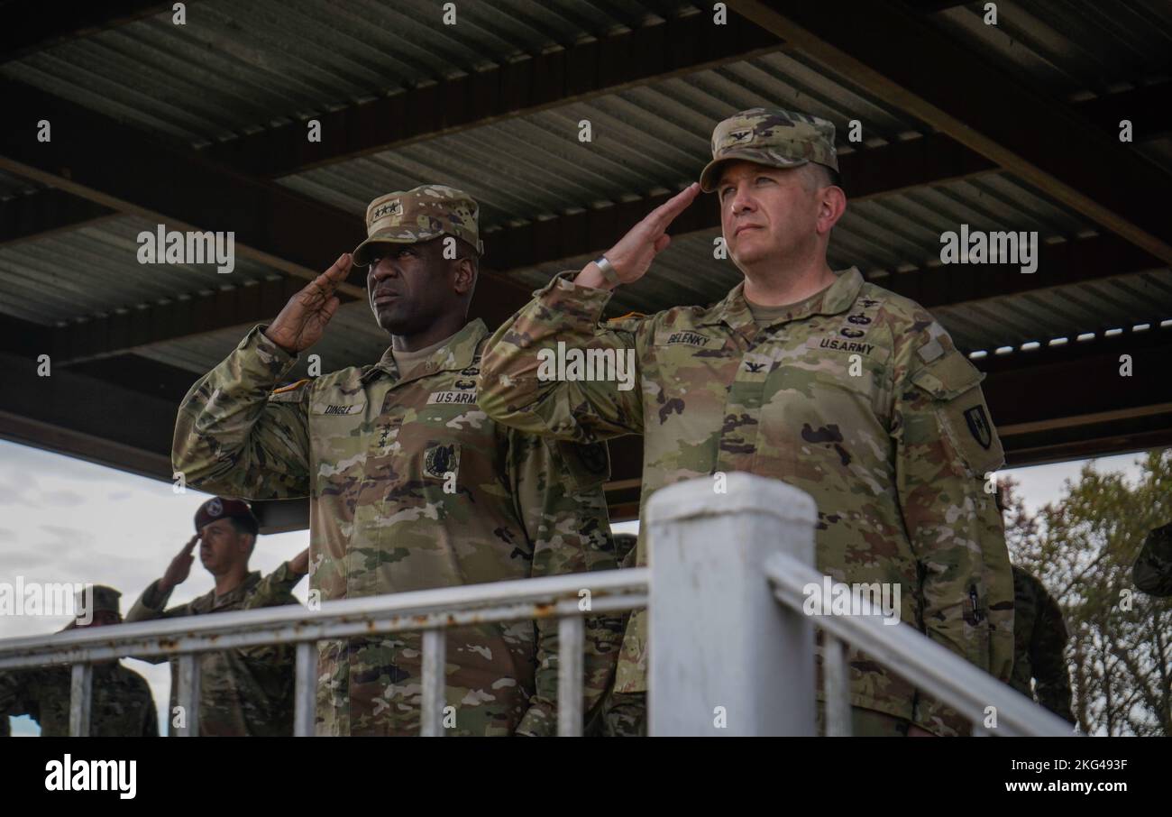 U.S. Army Lt. Gen. R. Scott Dingle, the 45th Surgeon General of the ...