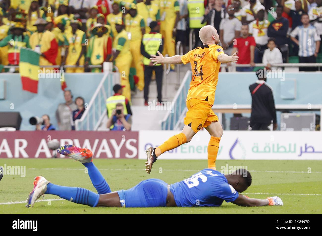 DOHA, 21-11-2022 Al Thumama Stadium World Cup 2022 in Qatar game ...