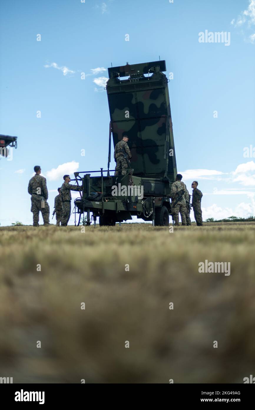U.S. Marines with 3d Littoral Anti-Air Battalion, 3d Marine Littoral ...