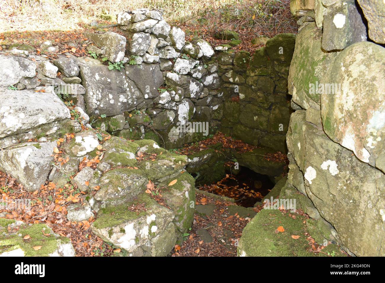 St Cybi's Holy Well, Llyn Peninsular, North Wales - Second Well Chamber ...