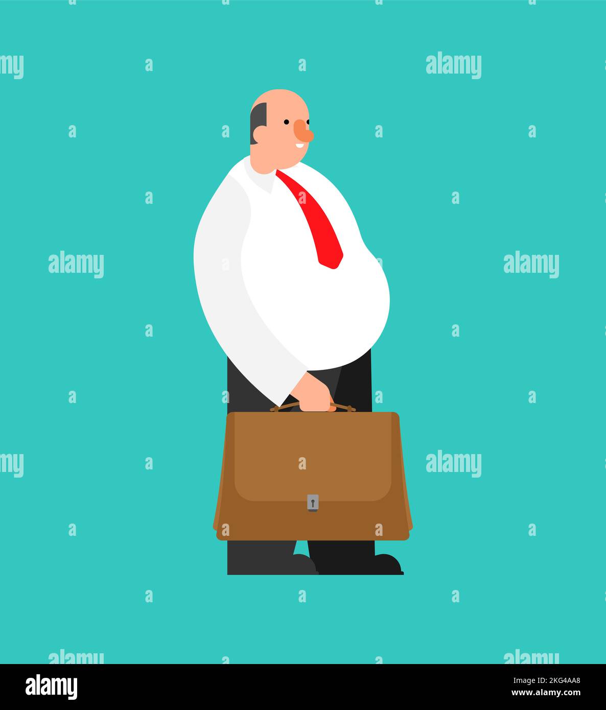 Typical office clerk isolated. Typical middle management office ...