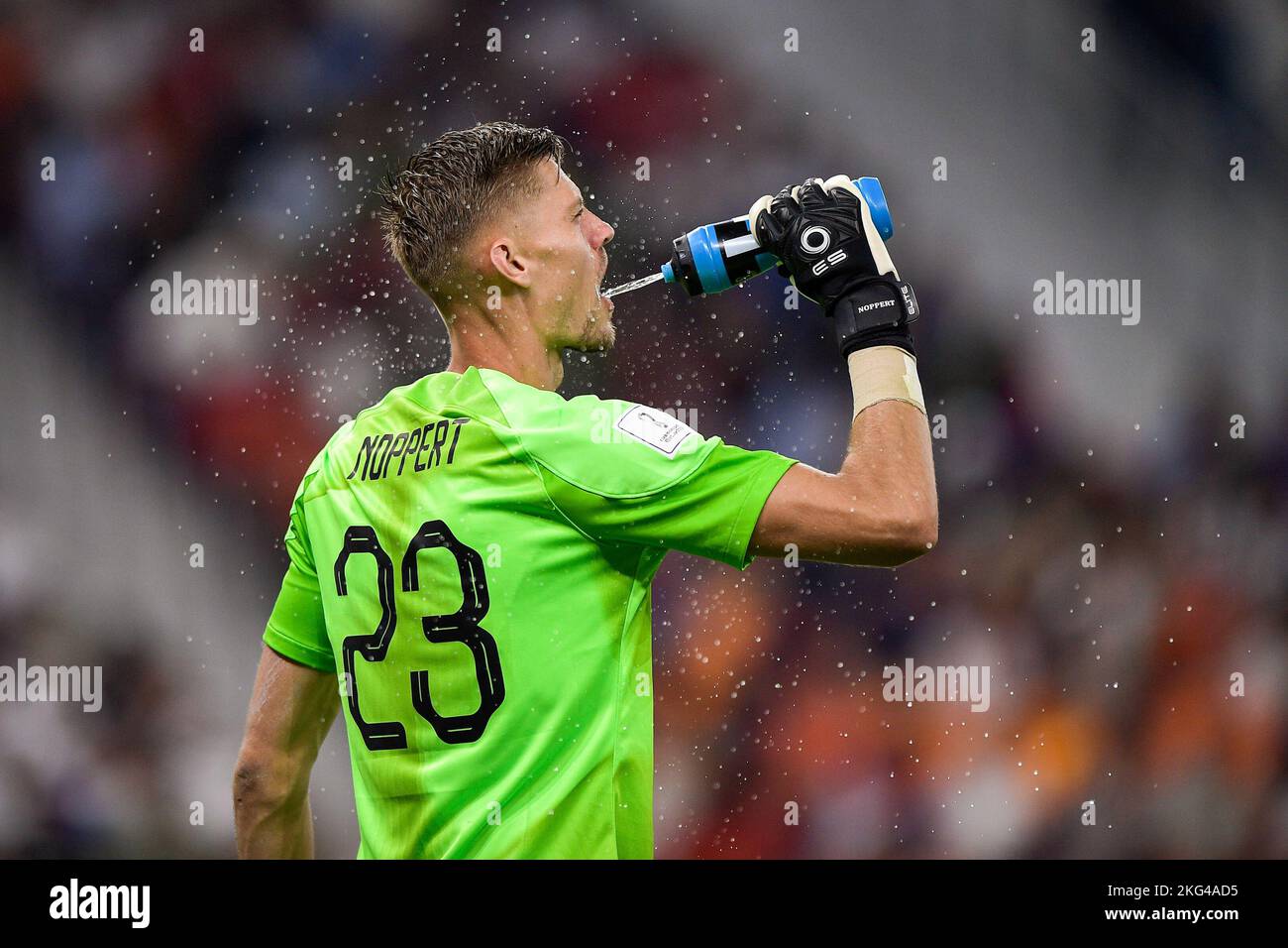 DOHA, QATAR - NOVEMBER 21: Andries Noppert of the Netherlands during ...