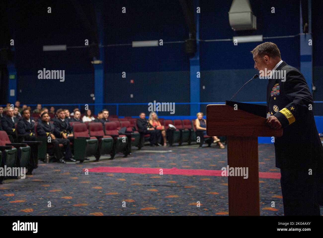 SAN DIEGO (Oct. 28, 2022) Rear Adm. Joseph F. Cahill, Commander ...