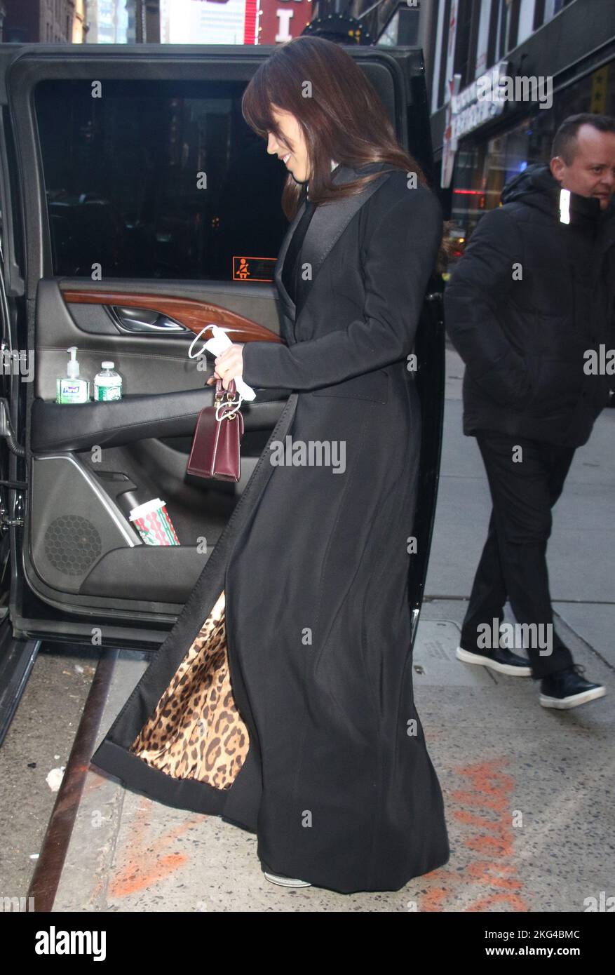 New York, NY, USA. 21st Nov, 2022. Jenna Ortega seen at Good Morning ...