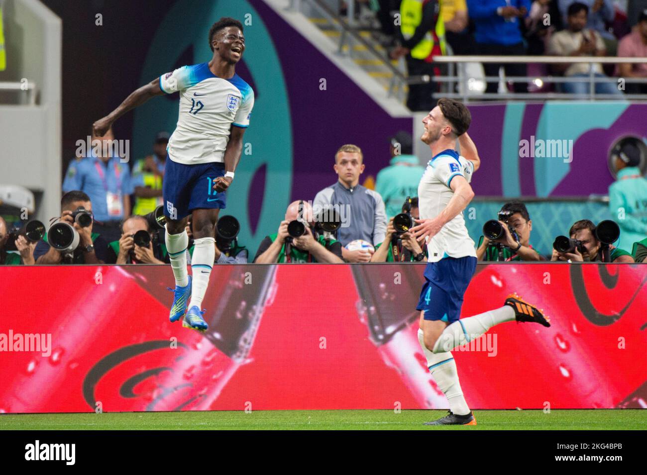 Bukayo saka england november 2022 iran hi-res stock photography and ...