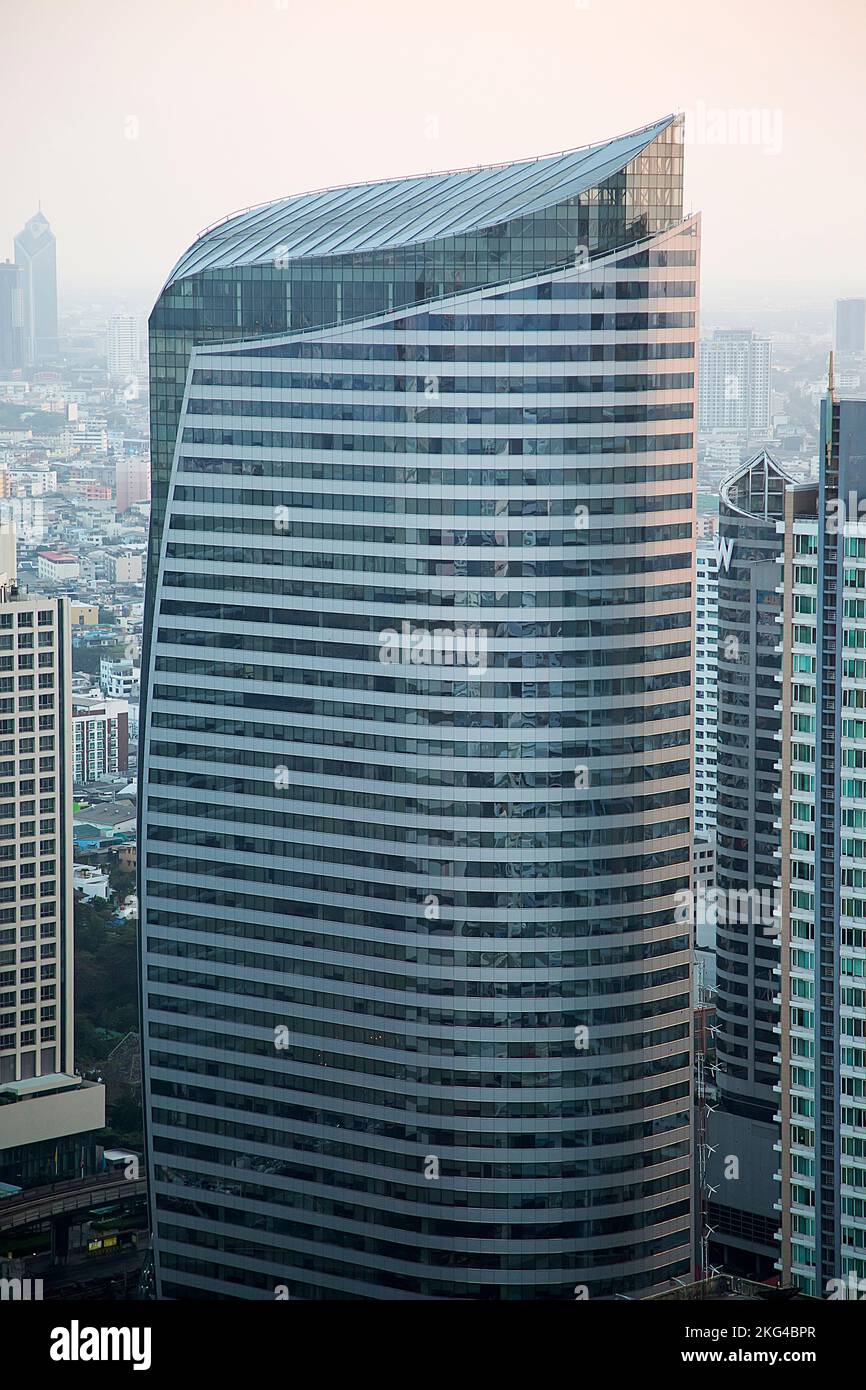 Bangkok, Thailand - February 14, 2016: Sathorn Square Office Tower ...