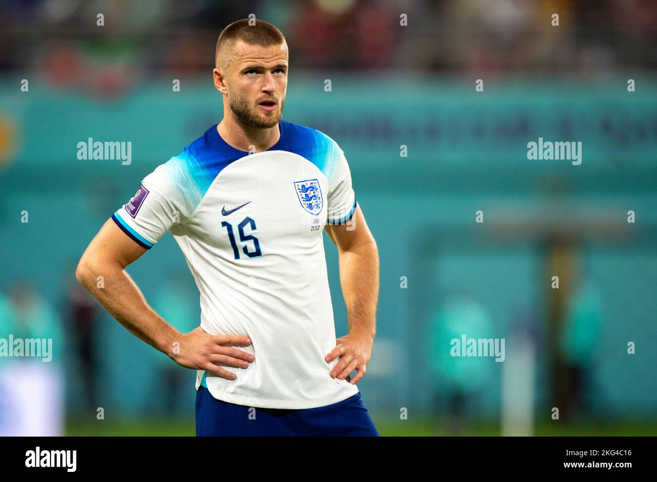 Al Rayyan, Qatar. 21st Nov, 2022. Eric DIER of England during the FIFA ...