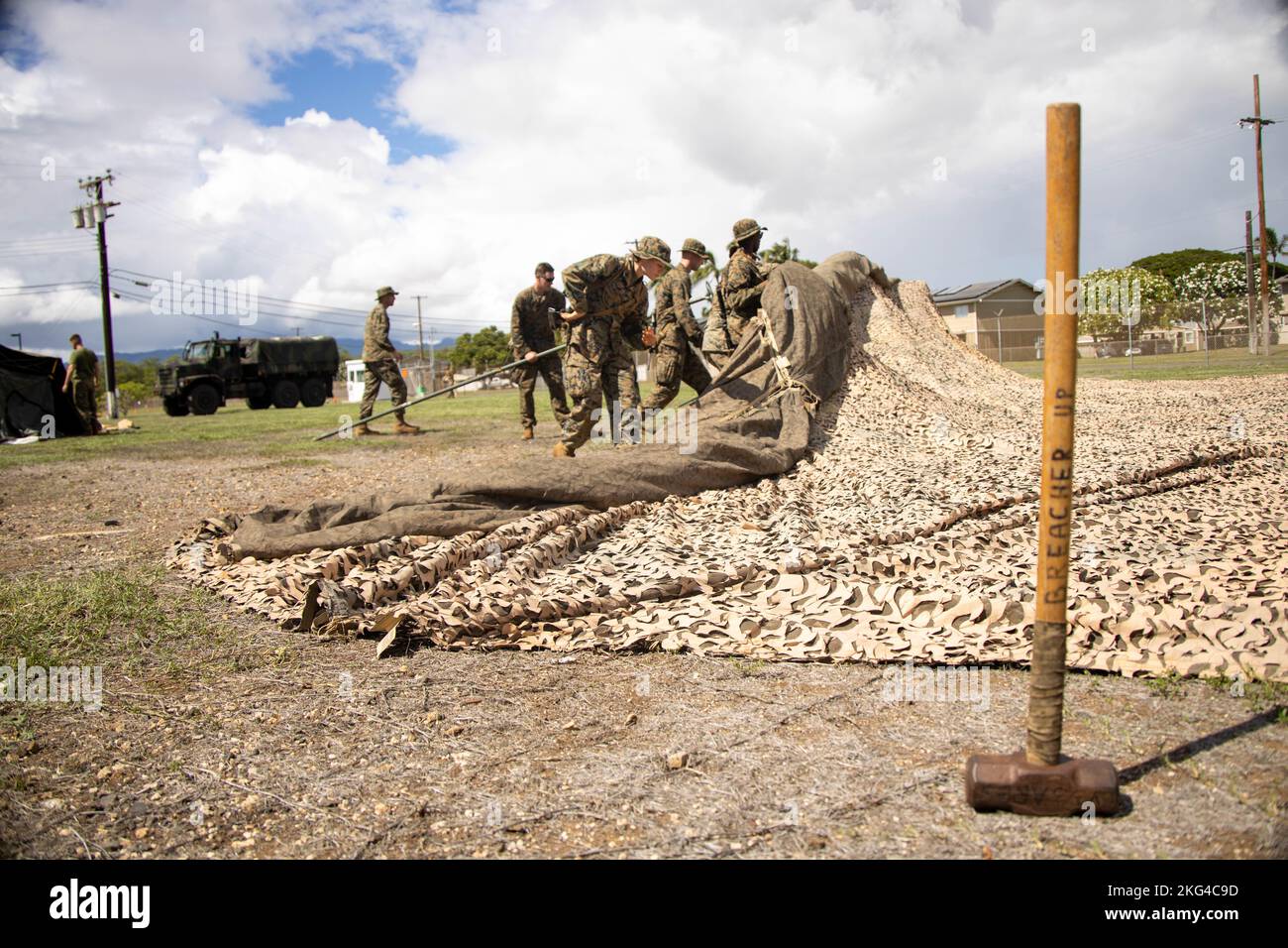 U.S. Marines with 3d Marine Littoral Regiment, 3d Marine Division ...
