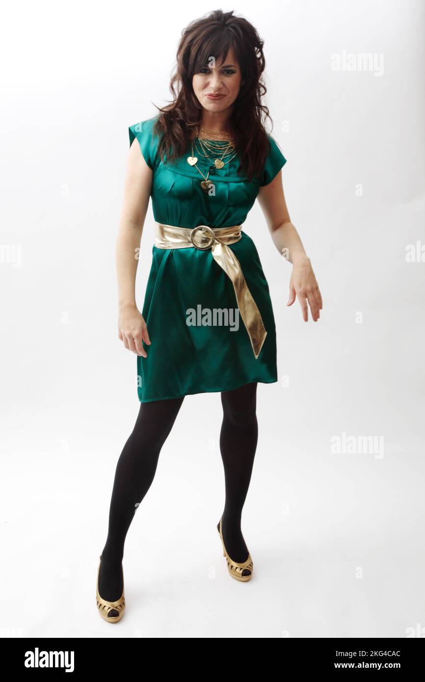 EVE MYLES, ACTOR, 2007: Studio portrait of Welsh actress EVE MYLES, who ...