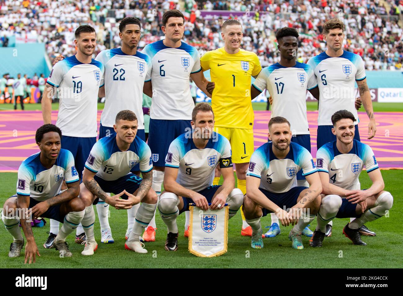 The English National Football Team Poses For A Photo During The FIFA