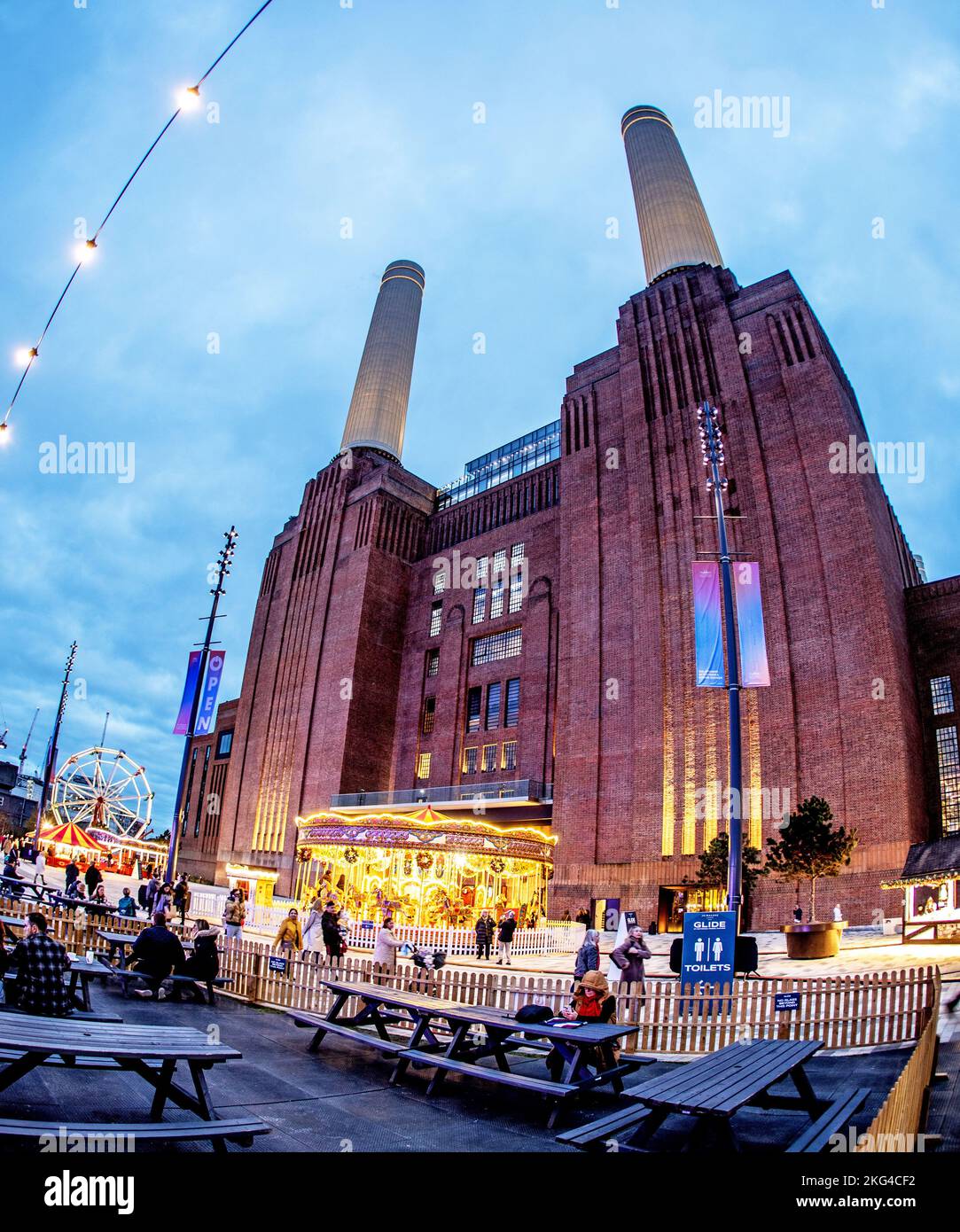 Battersea lights hi-res stock photography and images - Alamy