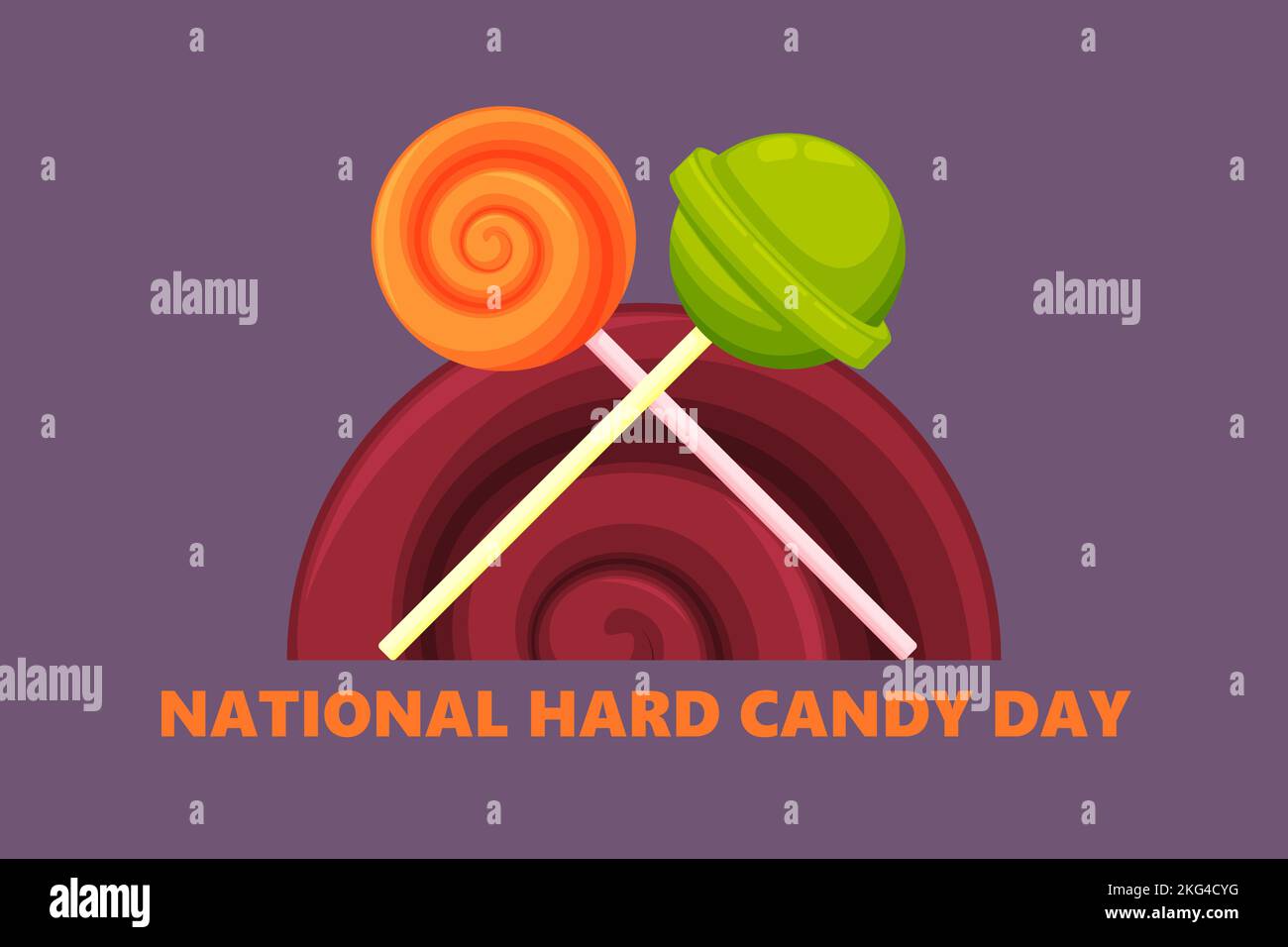 National Hard Candy Day background. Vector design illustration Stock ...