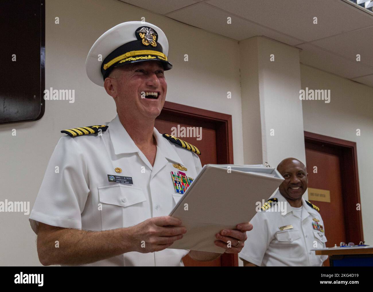 SINGAPORE (Oct. 28, 2022) -- U.S. Naval Academy Class of '96 graduate ...
