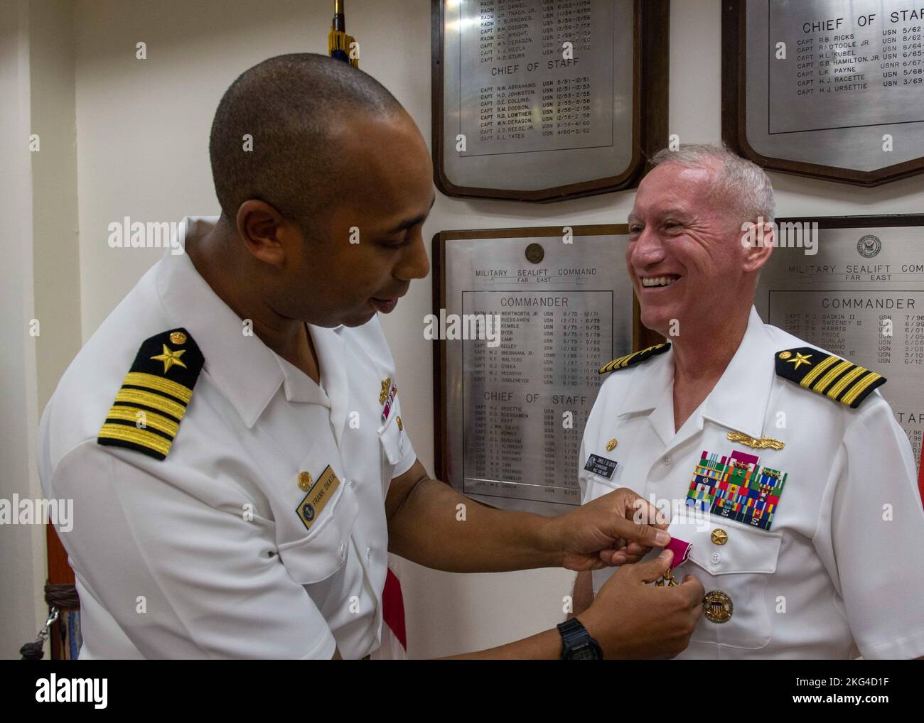 SINGAPORE (Oct. 28, 2022) -- U.S. Naval Academy Class of '96 graduates ...