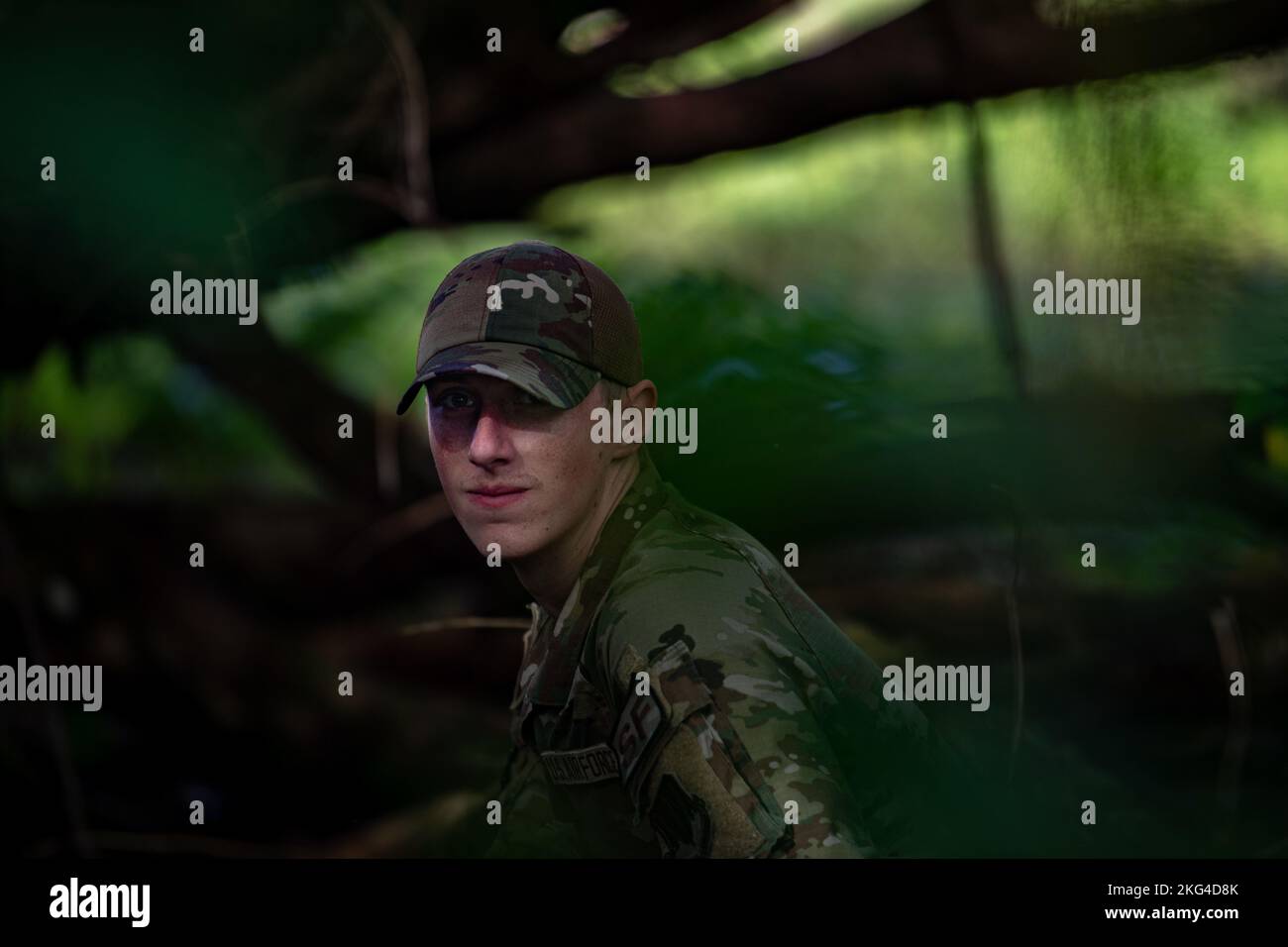 U.S. Air Force Airman Connor Eppinga, 23rd Security Forces Squadron ...