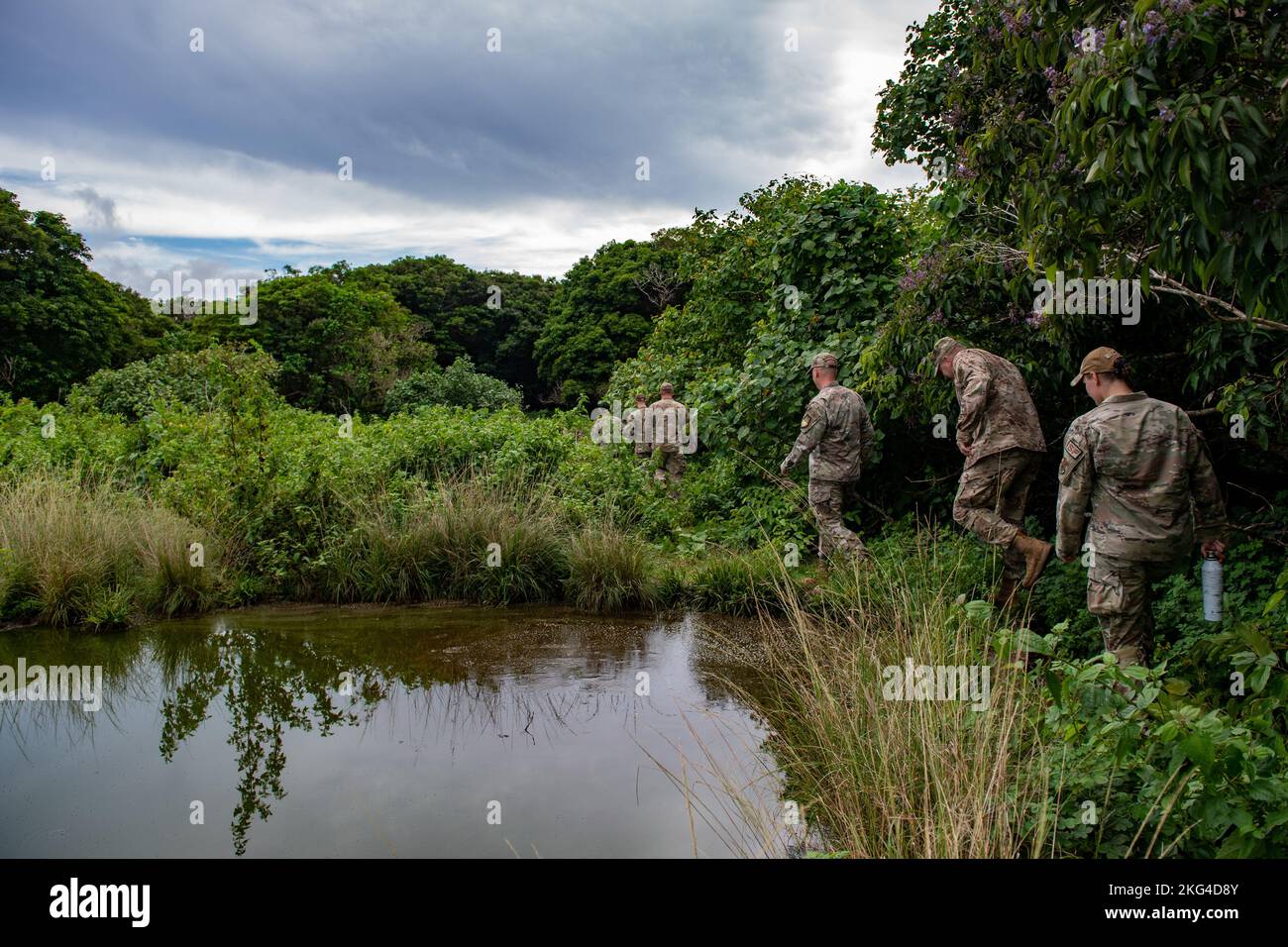 Airmen from the 822nd Base Defense Squadron and the 23rd Security ...
