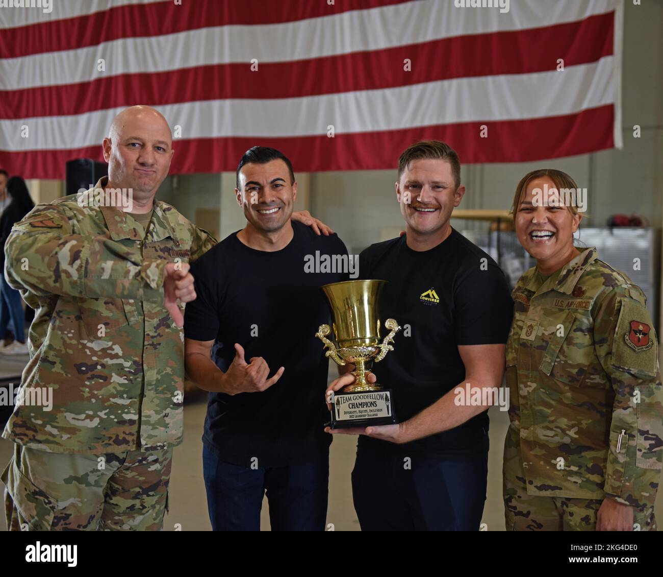 U.S. Air Force Col. Matthew Reilman, 17th Training Wing commander and ...