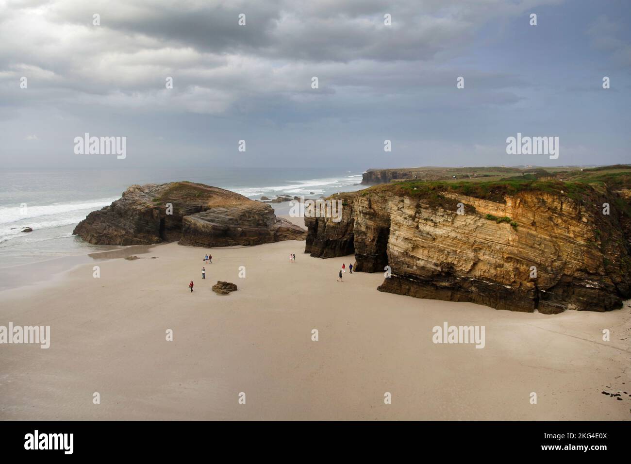 Playa de las Catedrales, Ribadeo, Galicia, Spain Stock Photo - Alamy