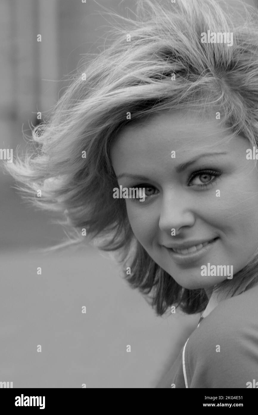 Katherine jenkins cardiff Black and White Stock Photos & Images - Alamy