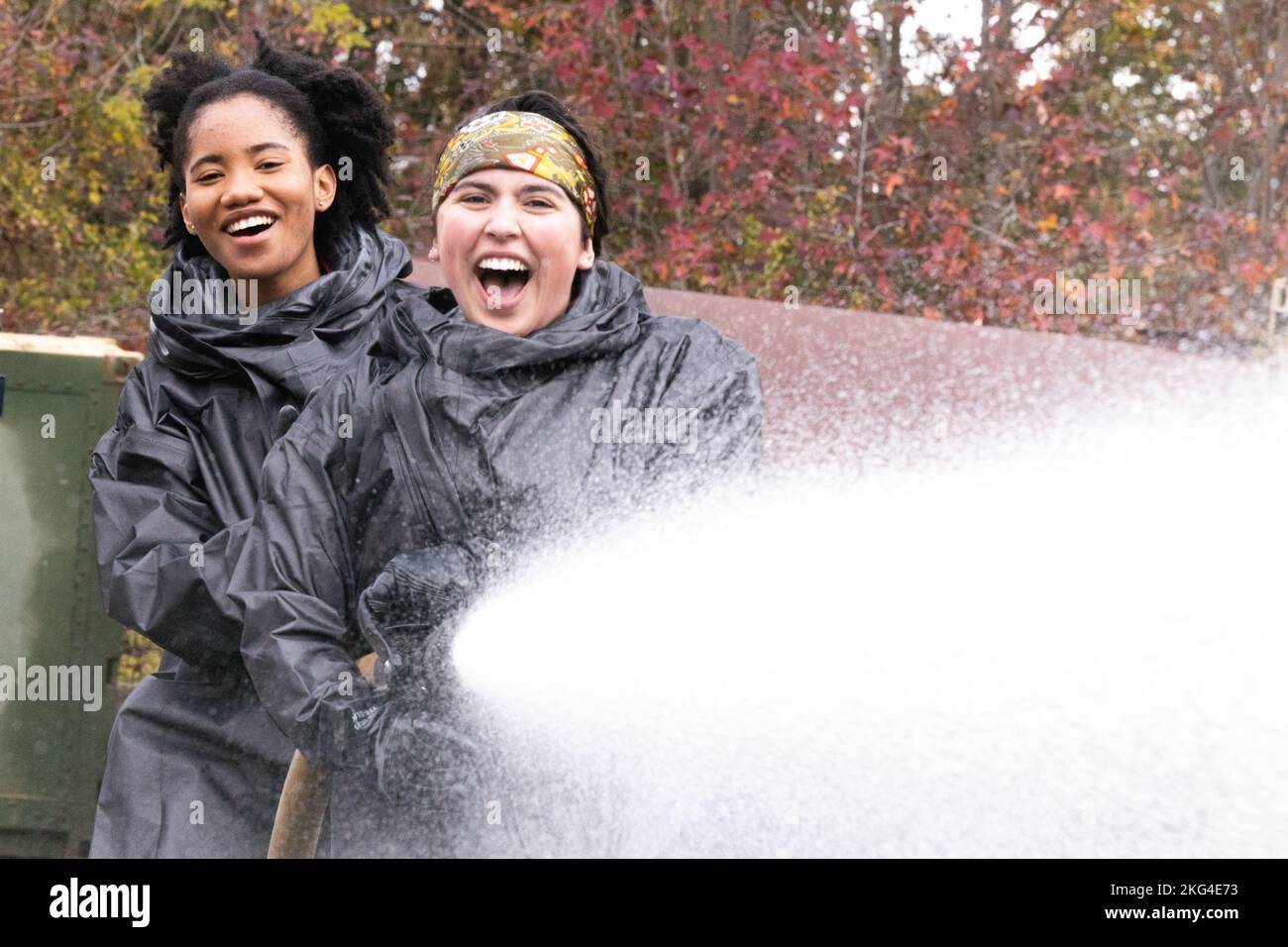U.S. Marine’s spouses, with Chemical Biological Incident Response Force ...