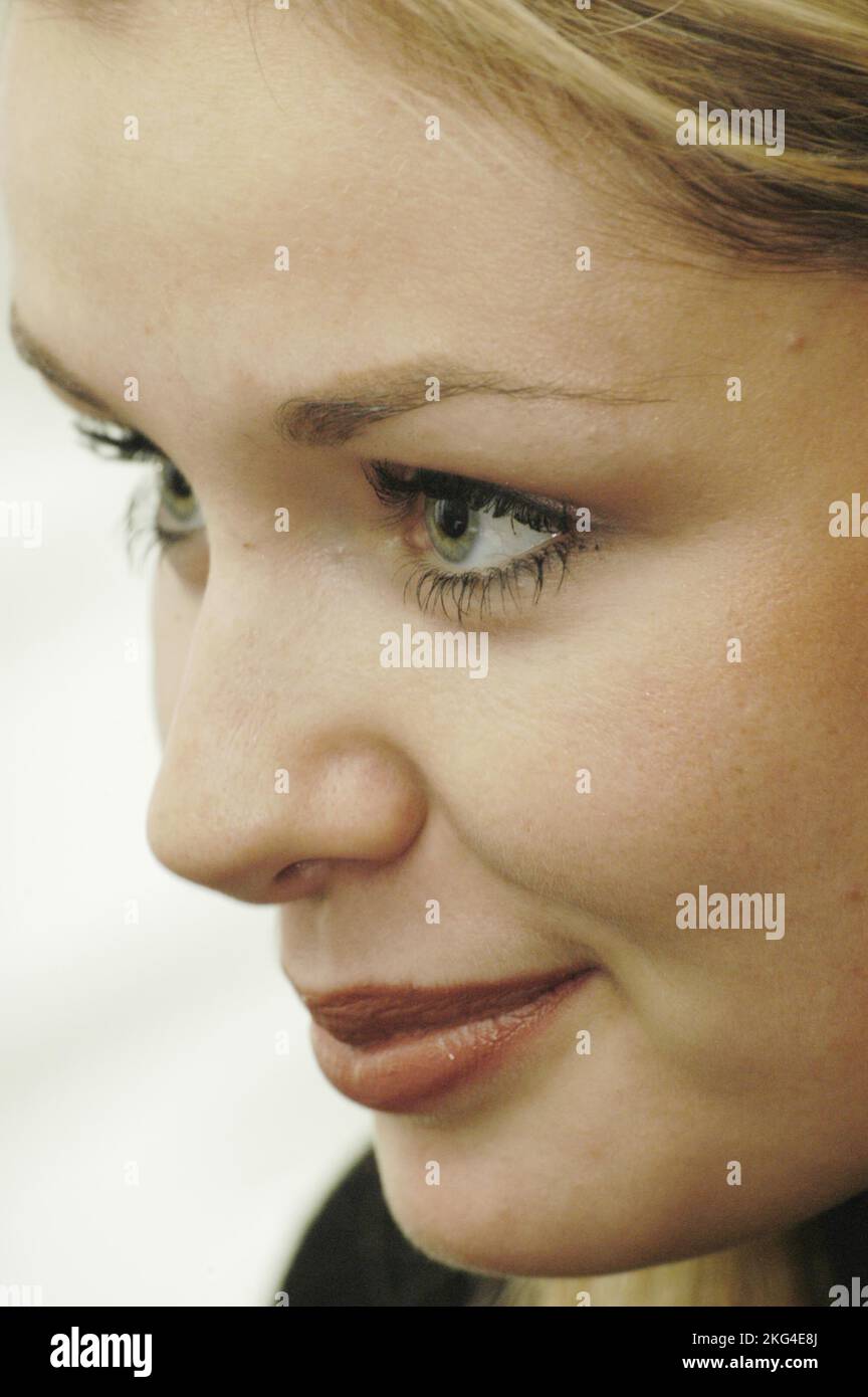 KATHERINE JENKINS, VERY YOUNG, 2003: Opera singer Katherine Jenkins at ...