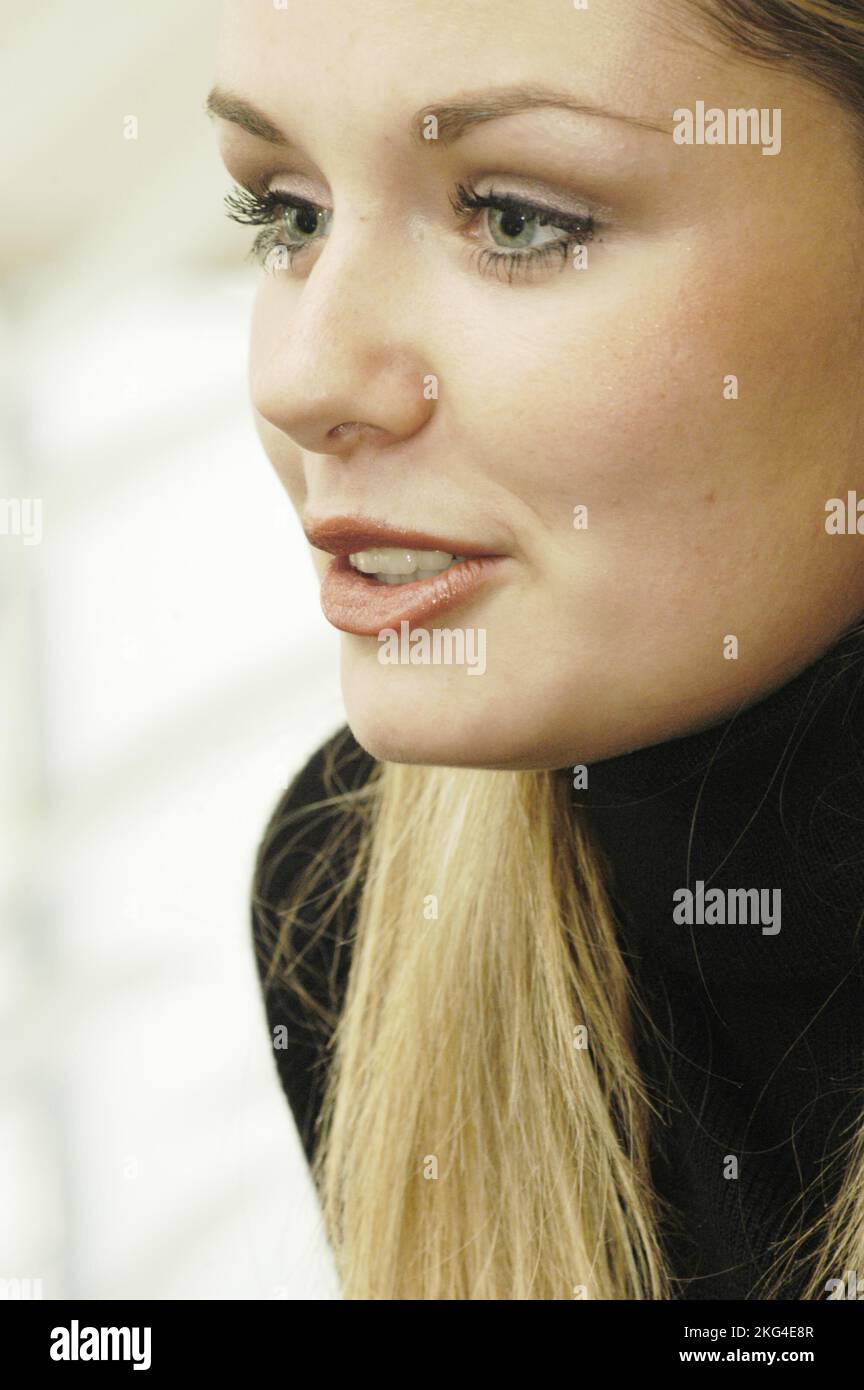 KATHERINE JENKINS, VERY YOUNG, 2003: Opera singer Katherine Jenkins at ...