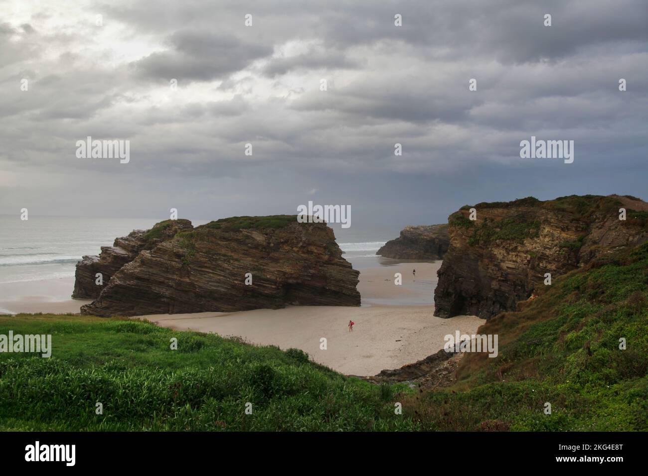 Playa de las Catedrales, Ribadeo, Galicia, Spain Stock Photo - Alamy