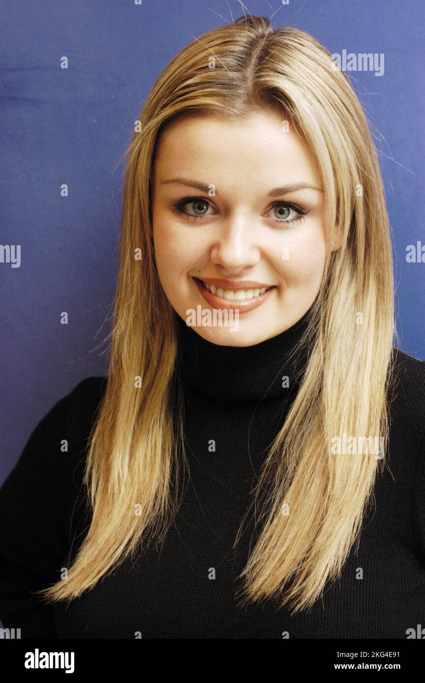KATHERINE JENKINS, VERY YOUNG, 2003: Opera singer Katherine Jenkins at ...