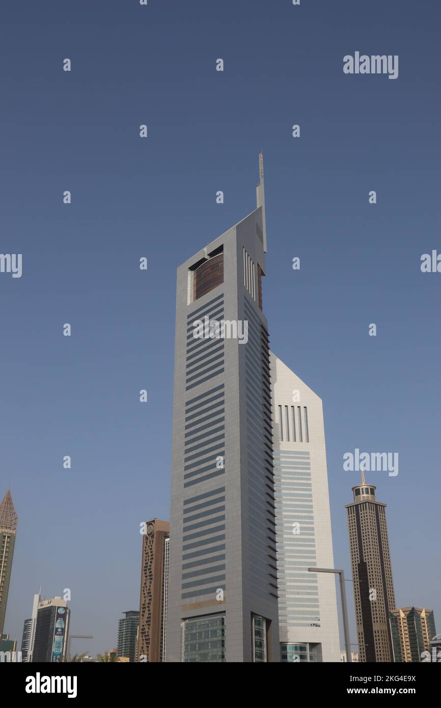Emirates Towers, Dubai, UAE Stock Photo - Alamy
