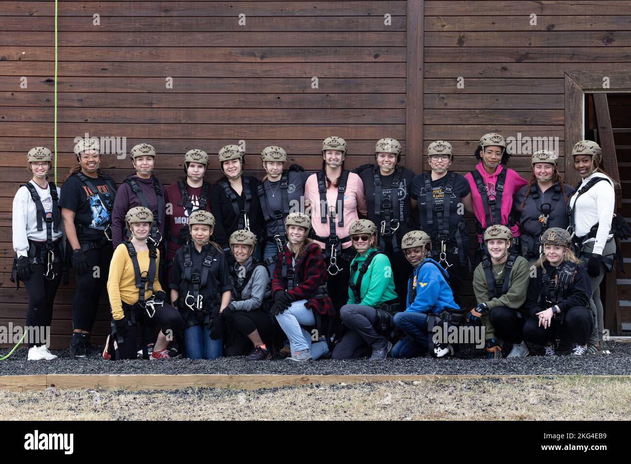 U.S. Marine’s spouses, with Chemical Biological Incident Response Force ...