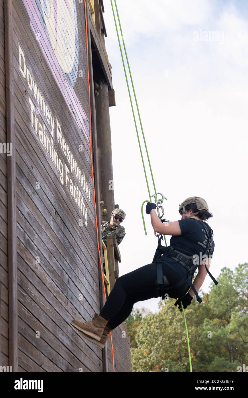 A U.S. Marine’s spouse, with Chemical Biological Incident Response ...