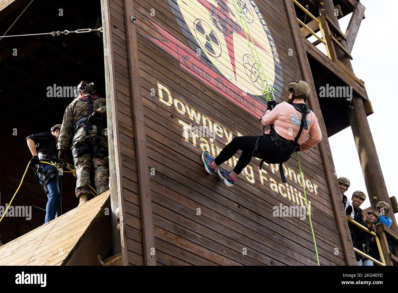 U.S. Marine’s spouses, with Chemical Biological Incident Response Force ...